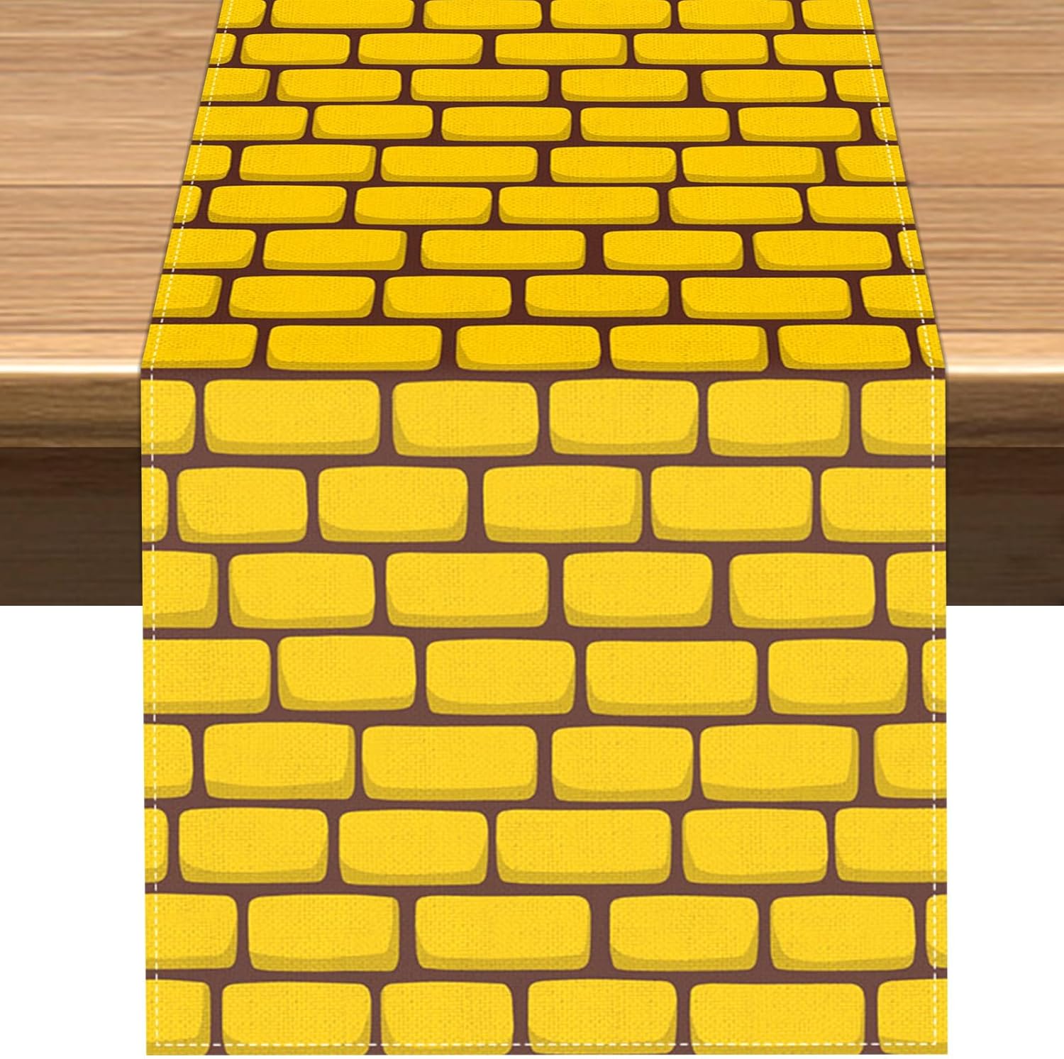 Amazon.com: Vohado Yellow Brick Road Table Runner Wizard Party ...
