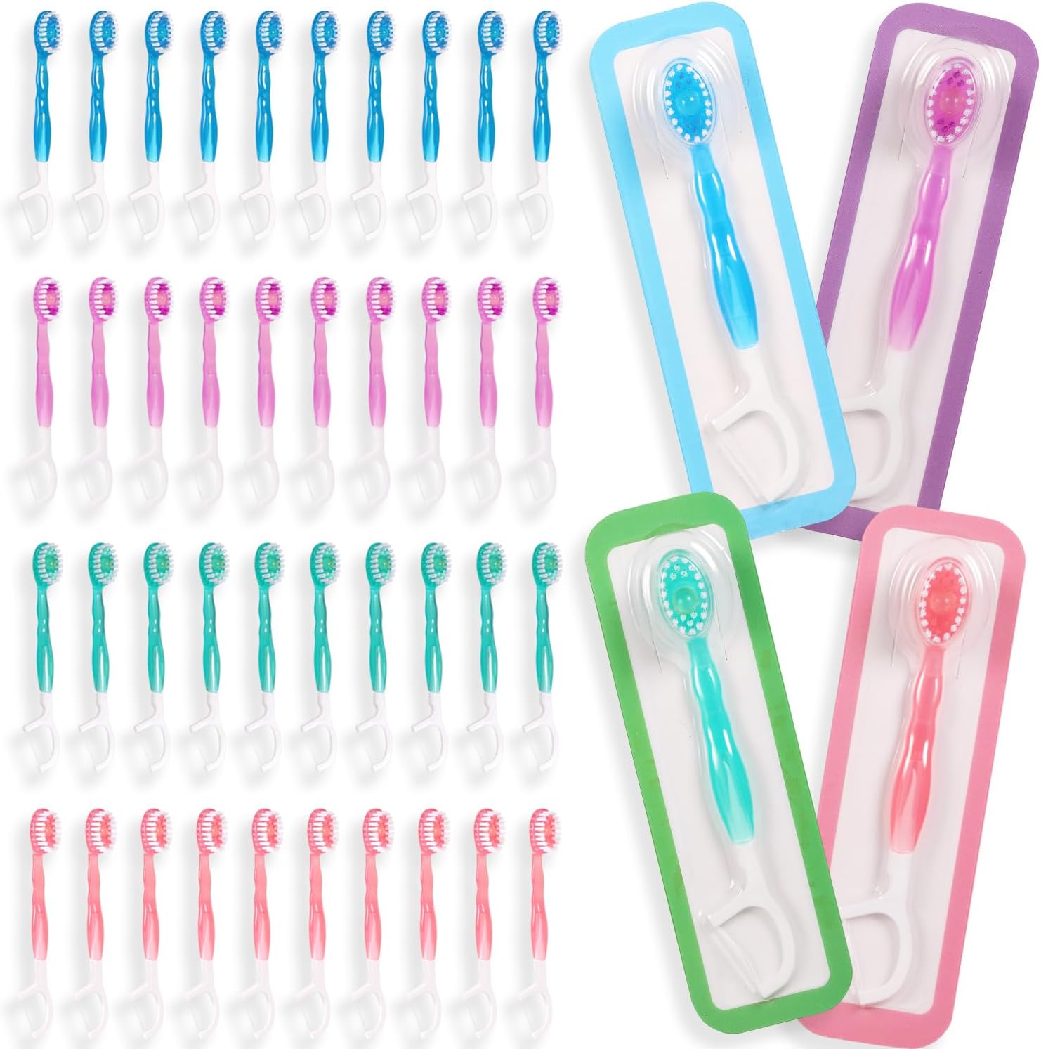 Amazon.com : Dr. Good Disposable Mini Toothbrush 5 in 1 Tool ...