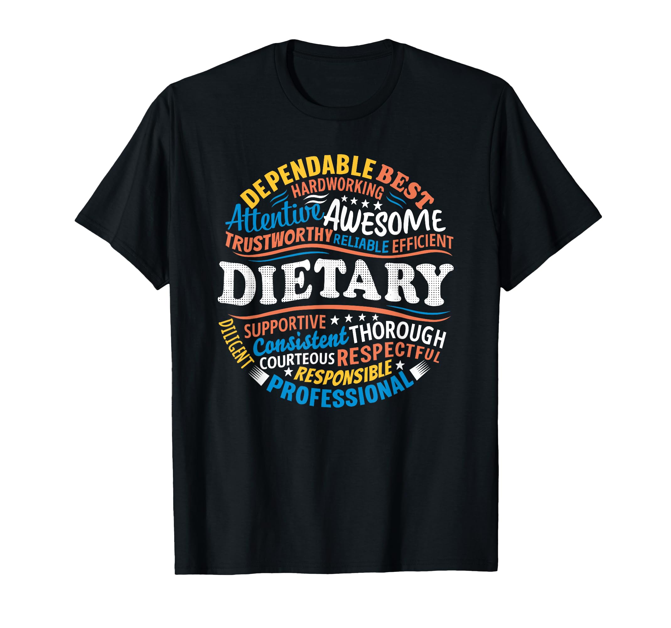 Amazon.com: Dietary Shirts Food Service Appreciation Dietary Week Gifts ...