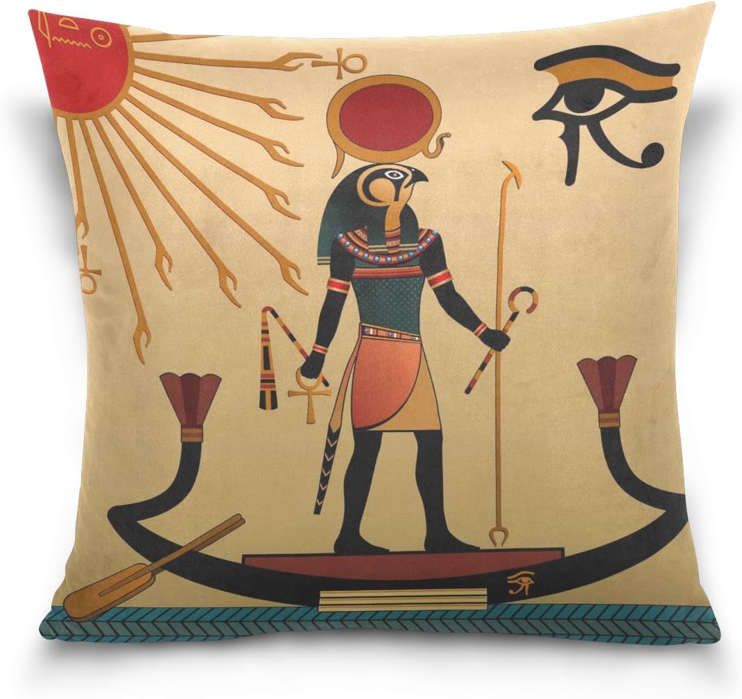 Amazon.com: ZOEO Square Throw Pillow Case Cover,Ancient Egyptian Mummy ...