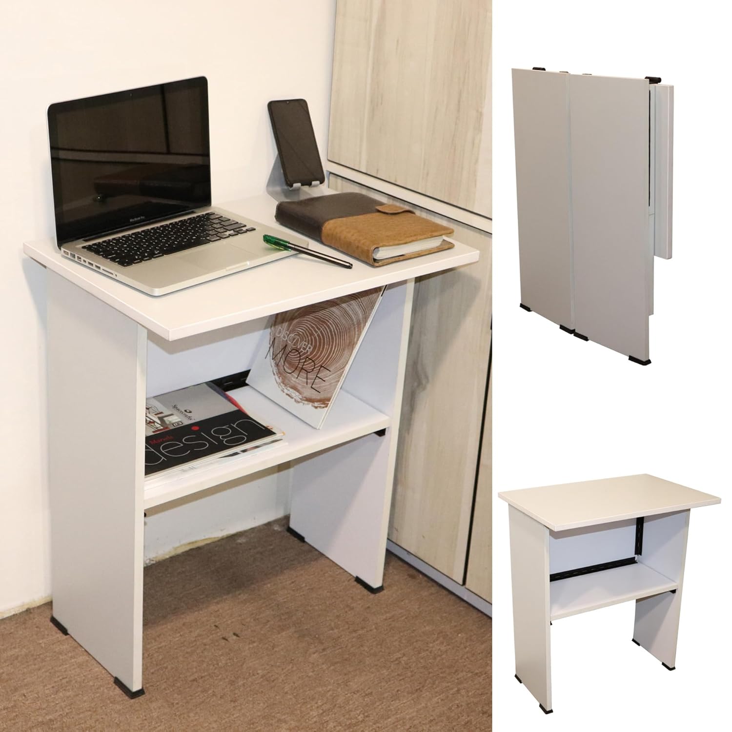 Spacecrafts® Modern Desk Work from Home Table, Home Office Computer ...