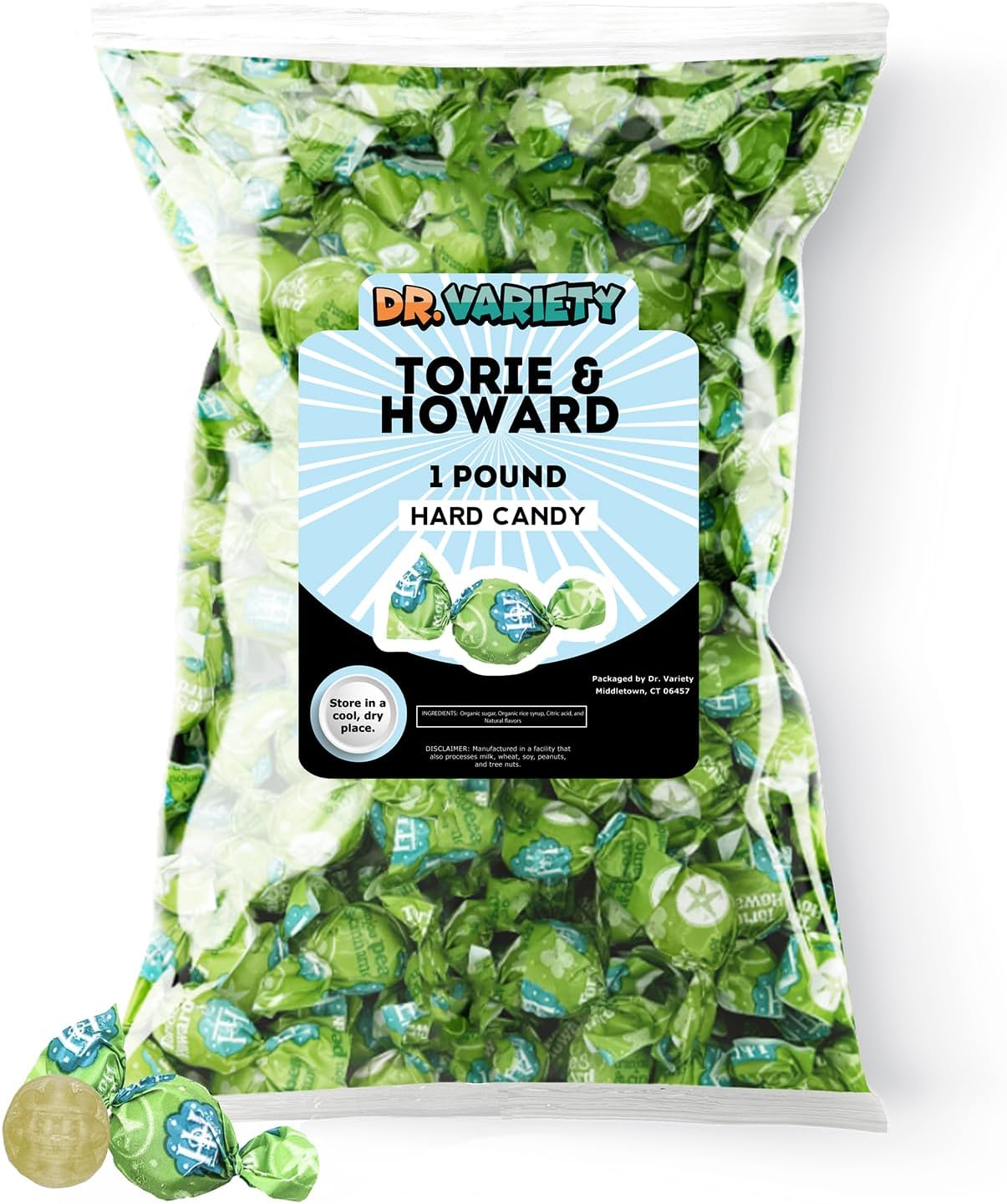 Amazon.com : Torie and Howard Organic Hard Candy Pear Flavor ...