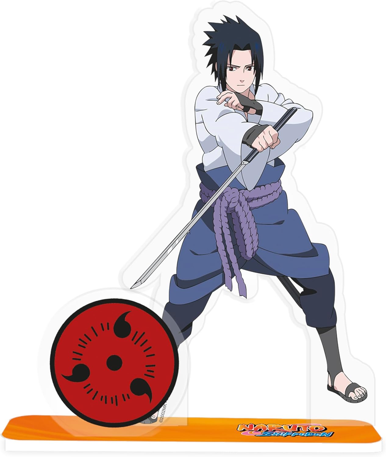 Amazon.com: ABYSTYLE Naruto Shippuden Sasuke 4" Acryl® Acrylic Stand ...