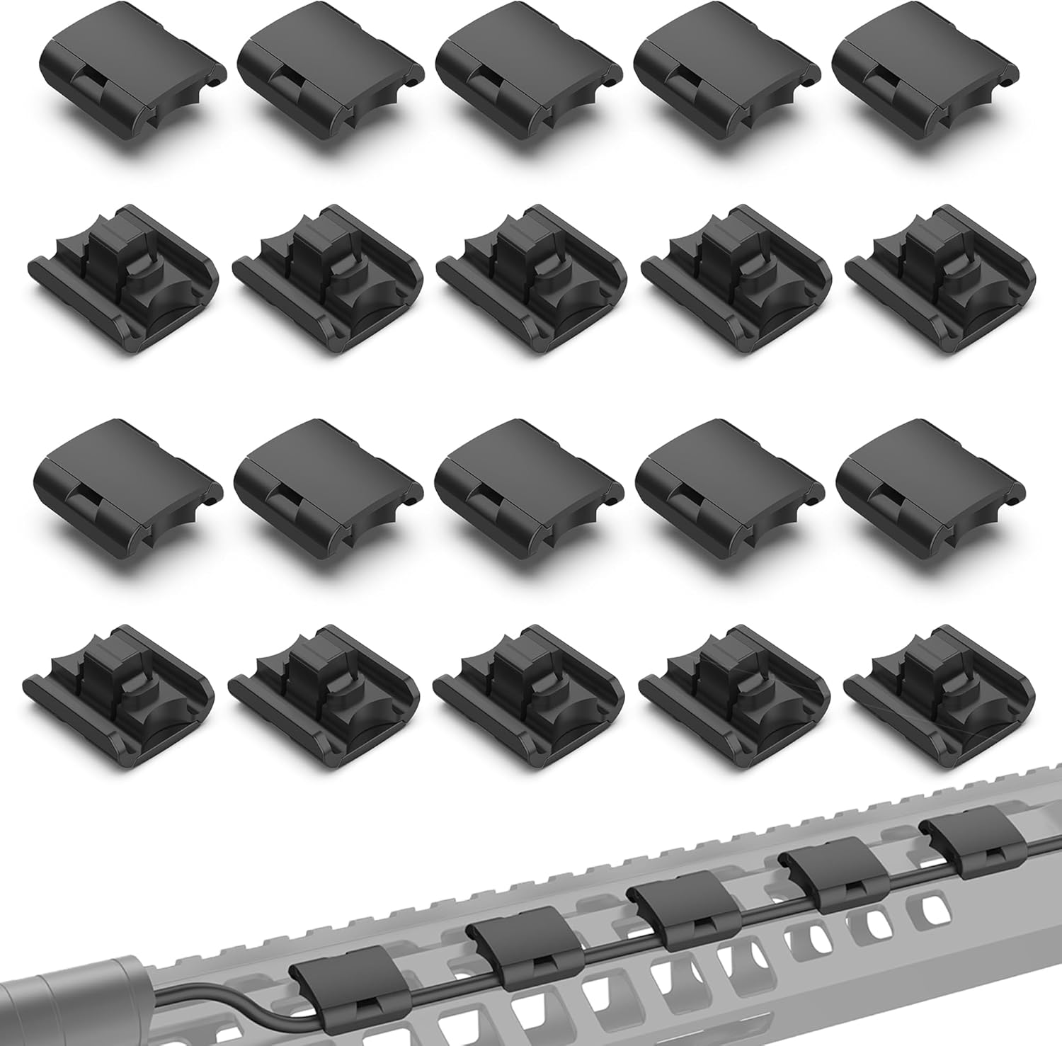 Amazon.com : 6PCS MLOC Wire Management Cable Management for MLOC,Light ...