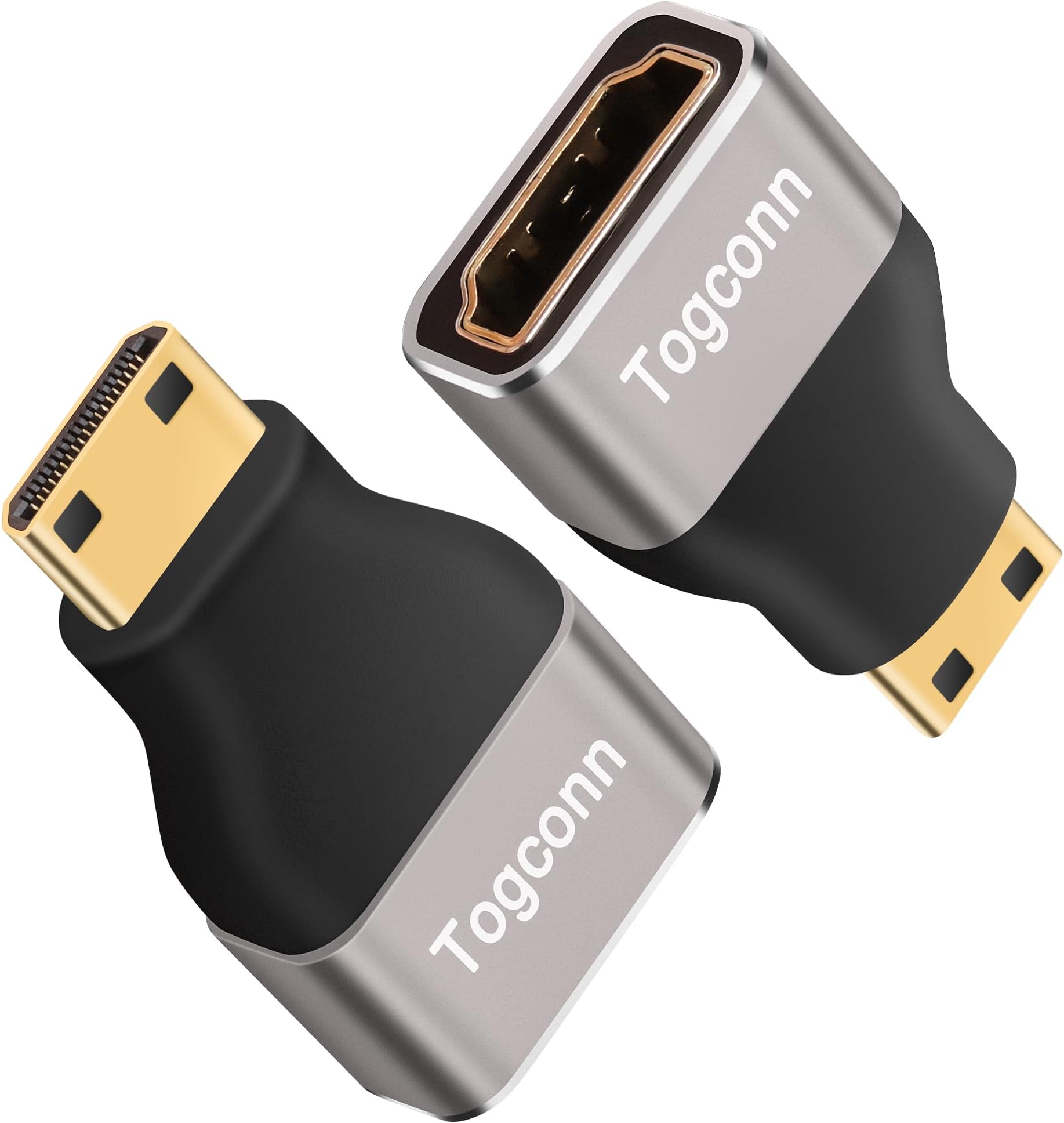 Amazon.com: 8K Mini HDMI to HDMI Adapter 2Pack,Mini HDMI (Male) to HDMI ...