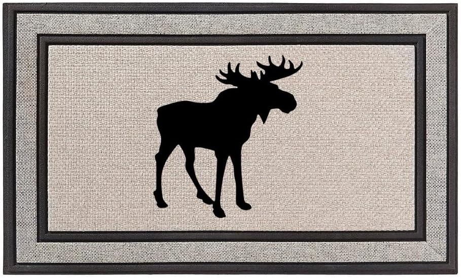 Amazon.com: Park Designs Moose Welcome Doormat : Patio, Lawn & Garden
