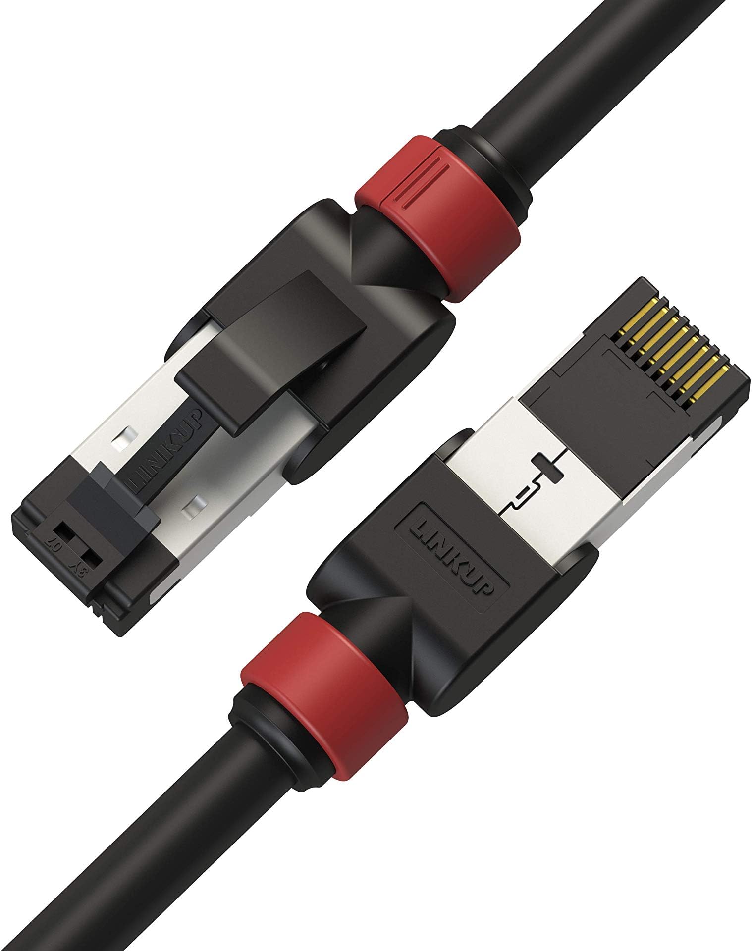 Amazon.co.jp: LINKUP [Versiv認証] LAN ケーブル Cat7-0.3M 10ギガビット RJ45 コネクタ S/FTP 二重 シールド | イーサネット PS4 ...