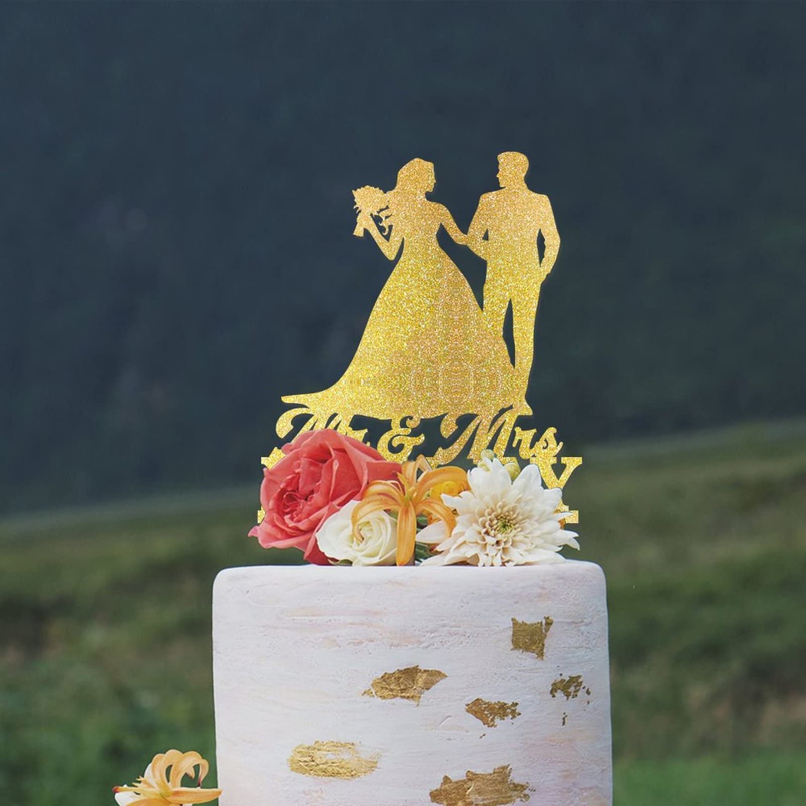Cinderella And Prince Charming Wedding Cake Topper