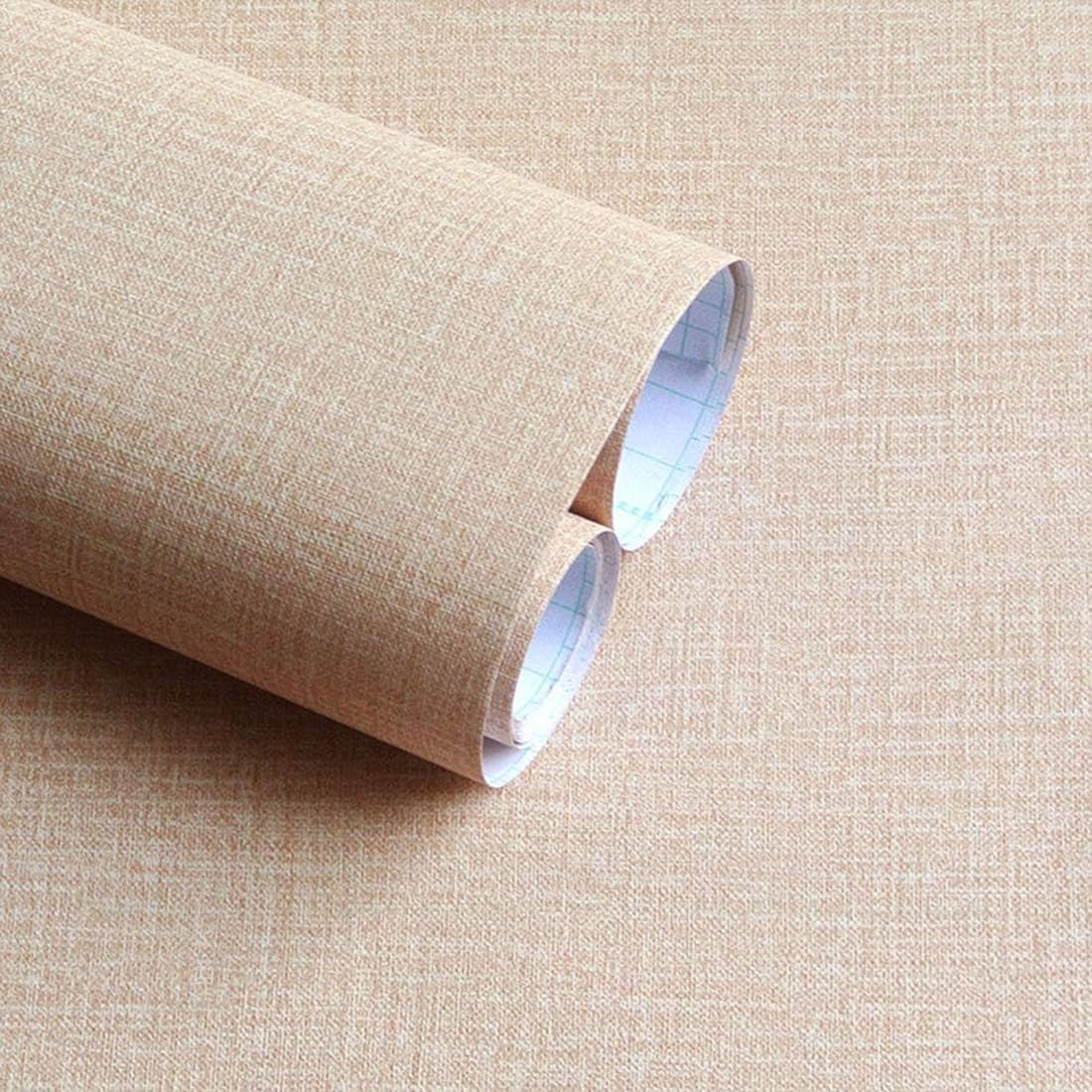 Textured Fabric Peel and Stick Wallpaper - Faux Grasscloth Vinyl ...
