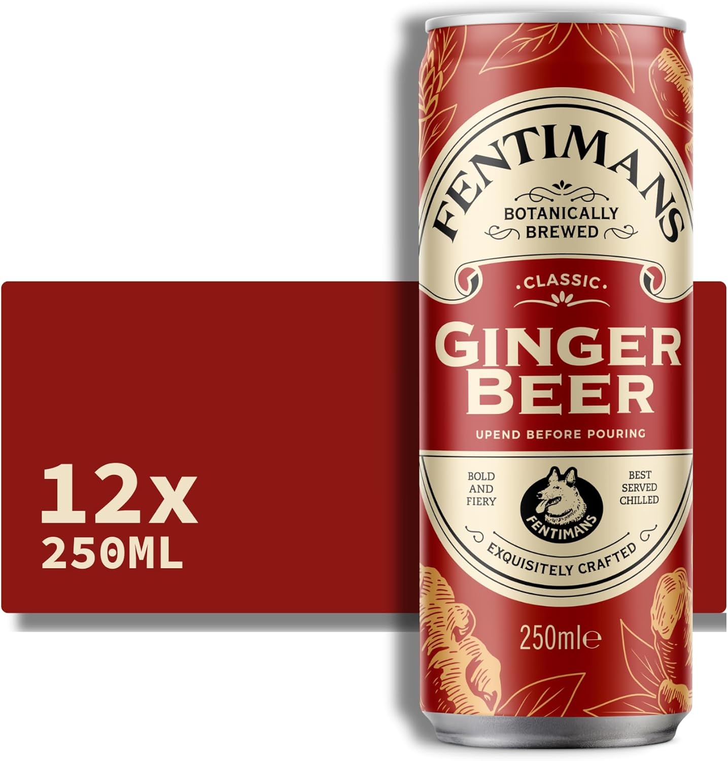 Fentimans Ginger Beer - Botanically Brewed Soft Drink - Exquisitely ...