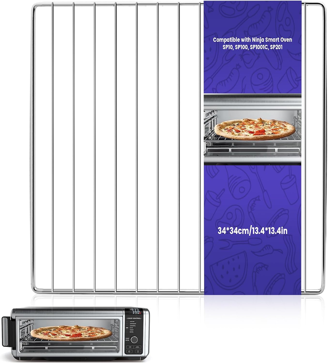 Amazon.com: Wire Rack for Baking - Wire Baking Rack Fits for Ninja ...