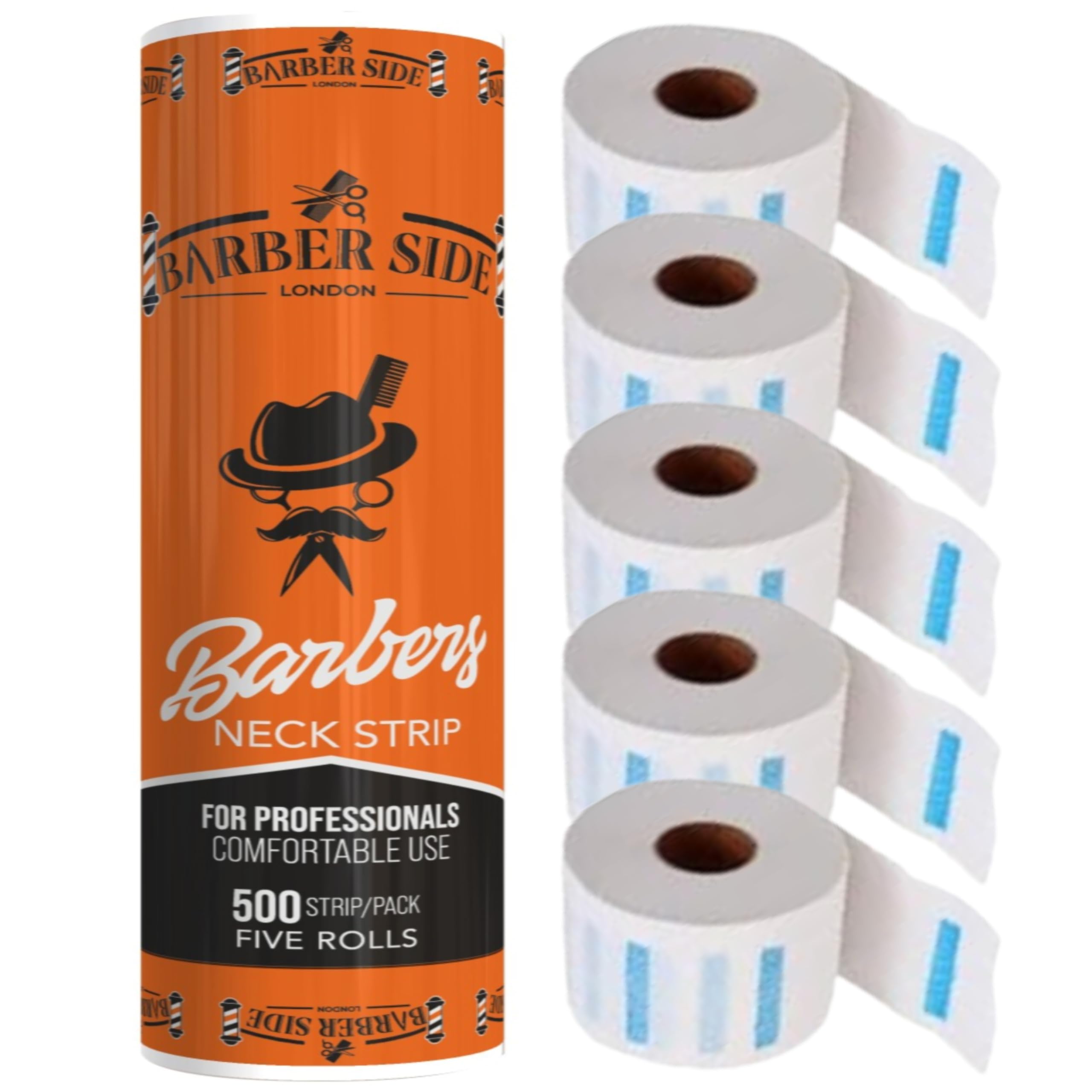 ican Barber Side London Neck Strip Rolls 5 Rolls Pack : Amazon.co.uk ...