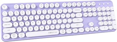 Amazon.com: CHICHEN Retro Steampunk Typewriter-Style Gaming Keyboard ...
