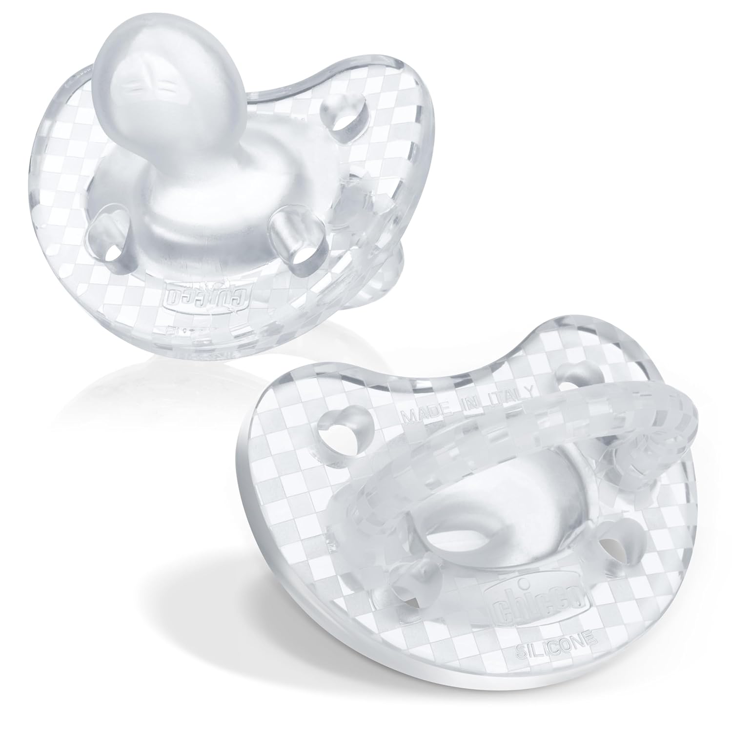 Amazon.com : Chicco PhysioForma Luxe Silicone One Piece Pacifier for ...