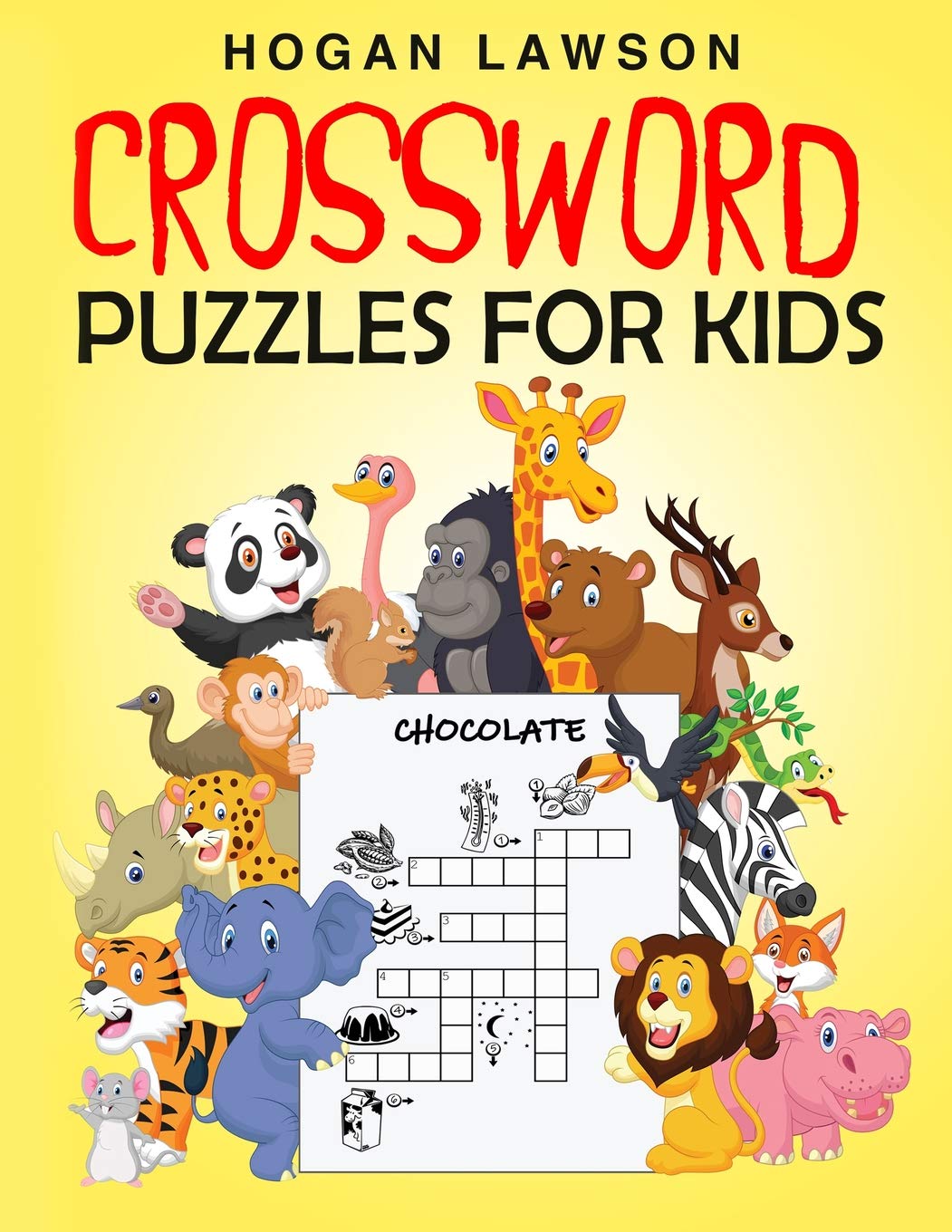 Amazon | Crossword Puzzles for Kids | Lawson, Hogan | Vocabulary & Spelling