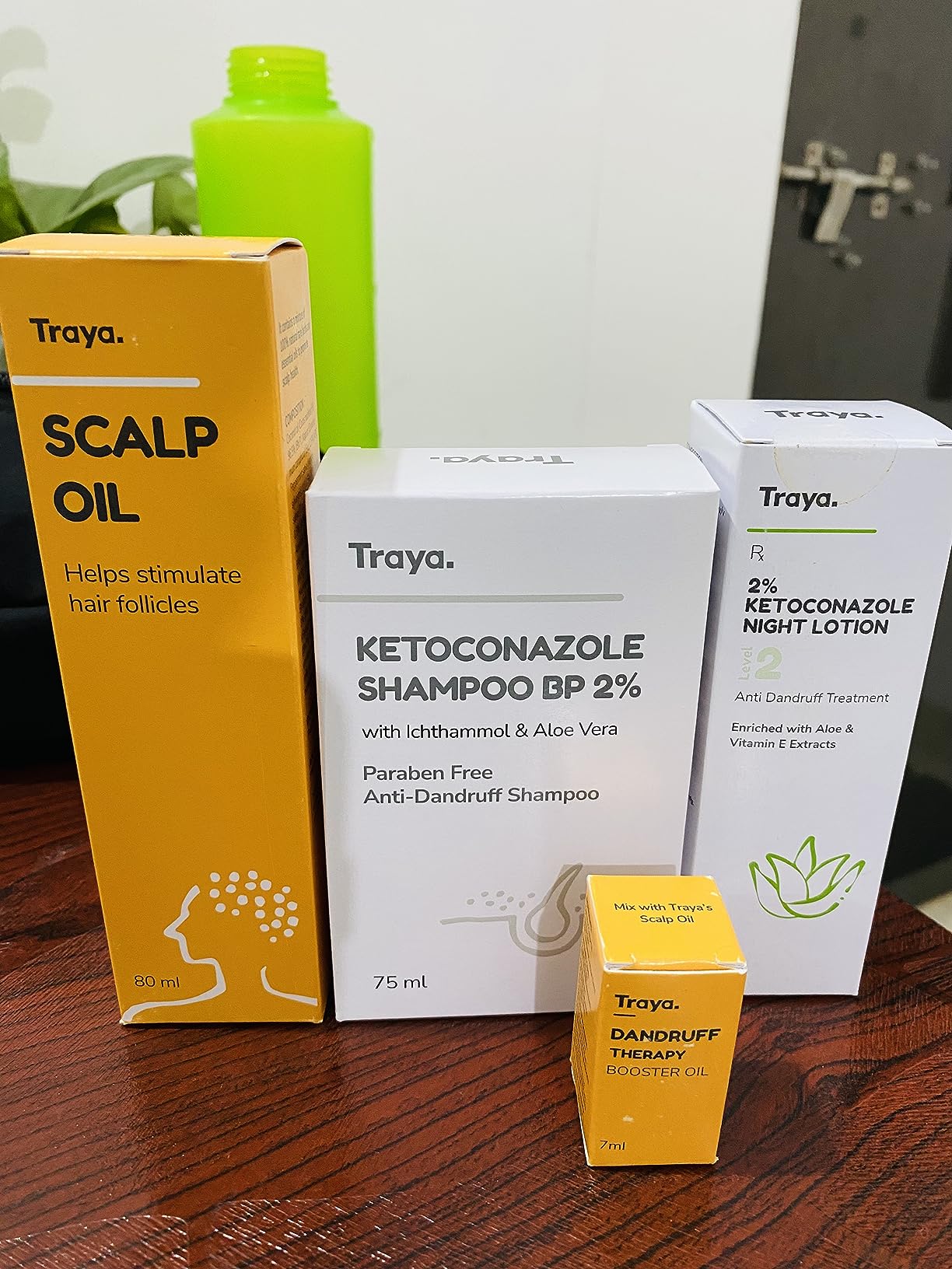 Buy Traya Anti Dandruff Combo For Women & Men | Contains Anti-Dandruff ...