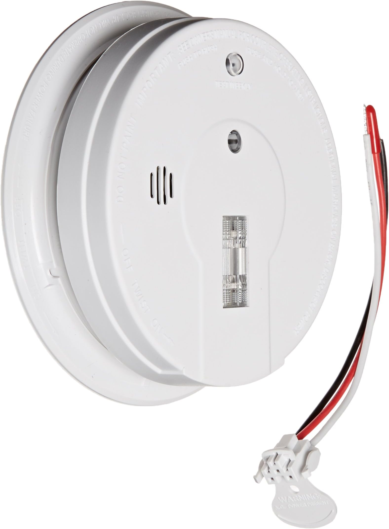 Kidde FireX Hardwire Smoke Detector Alarm with Battery Backup | Model ...