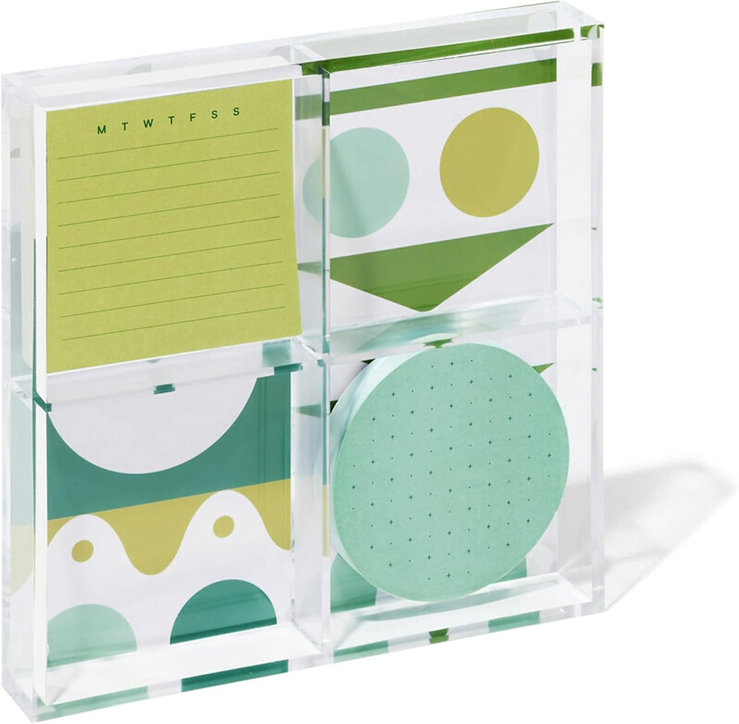 Noted by Post-it - Caja de regalo de notas impresas, colores frescos ...