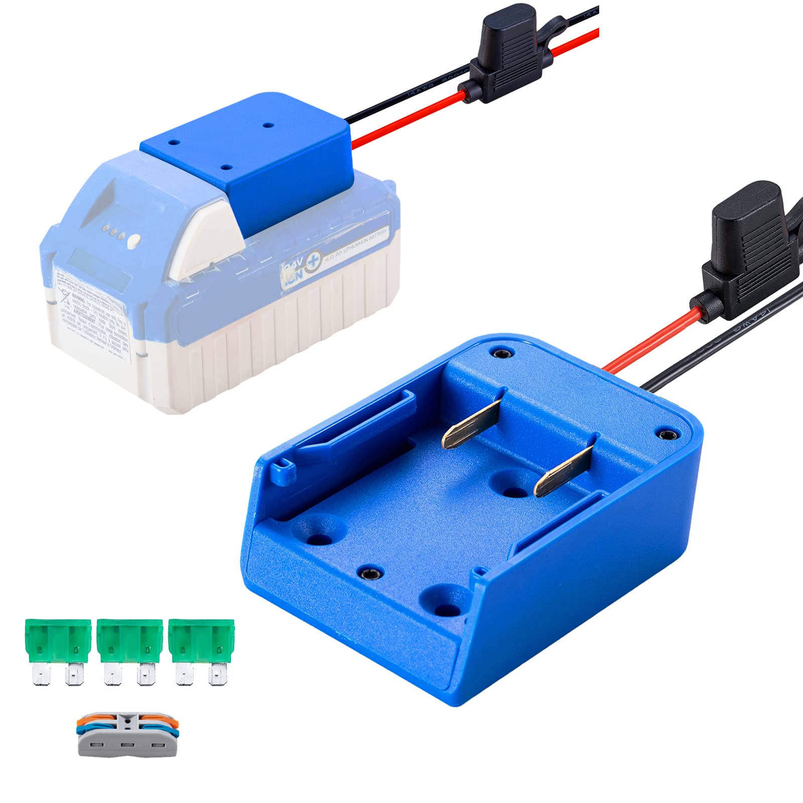 Power Wheel Adapter For Snow Joe 24v Lithium Ion Battery | Desertcart INDIA