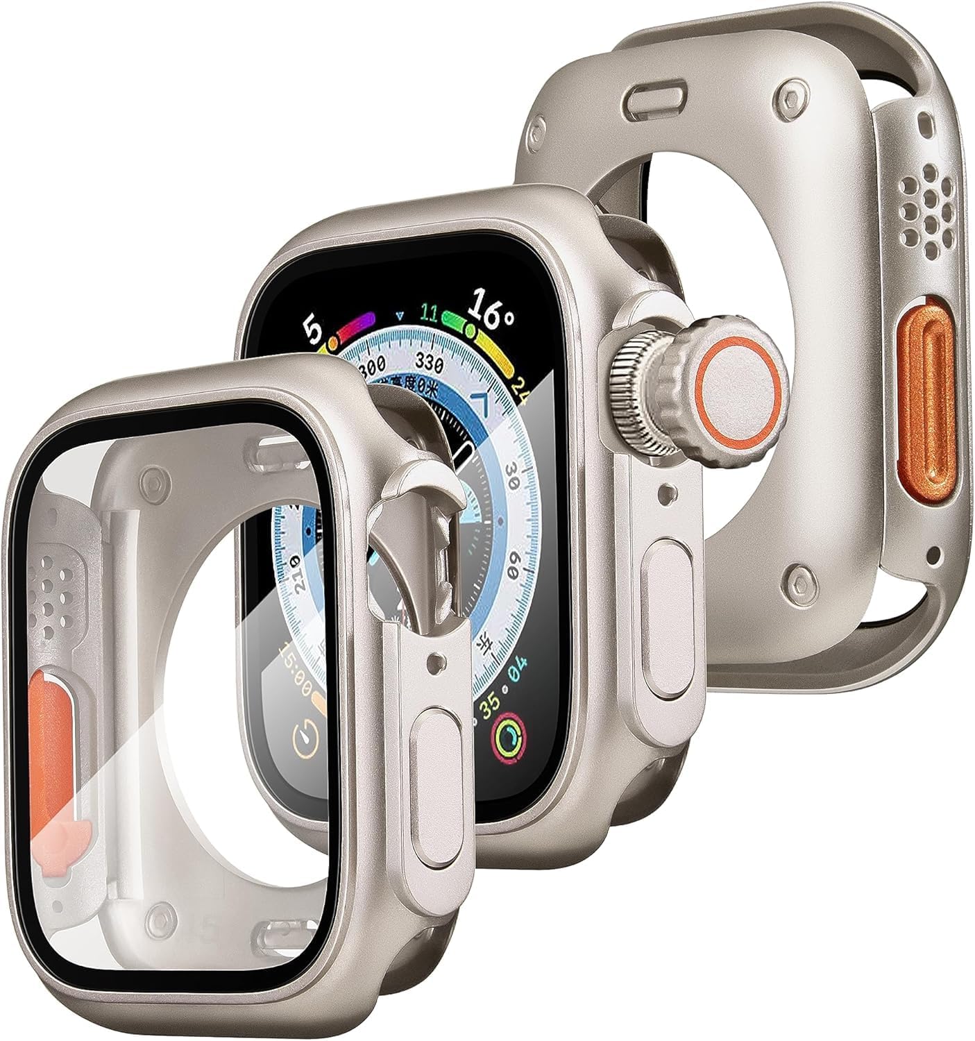 Meyaar Waterproof Case for Apple Watch Series 10 (46mm) Convert to ...