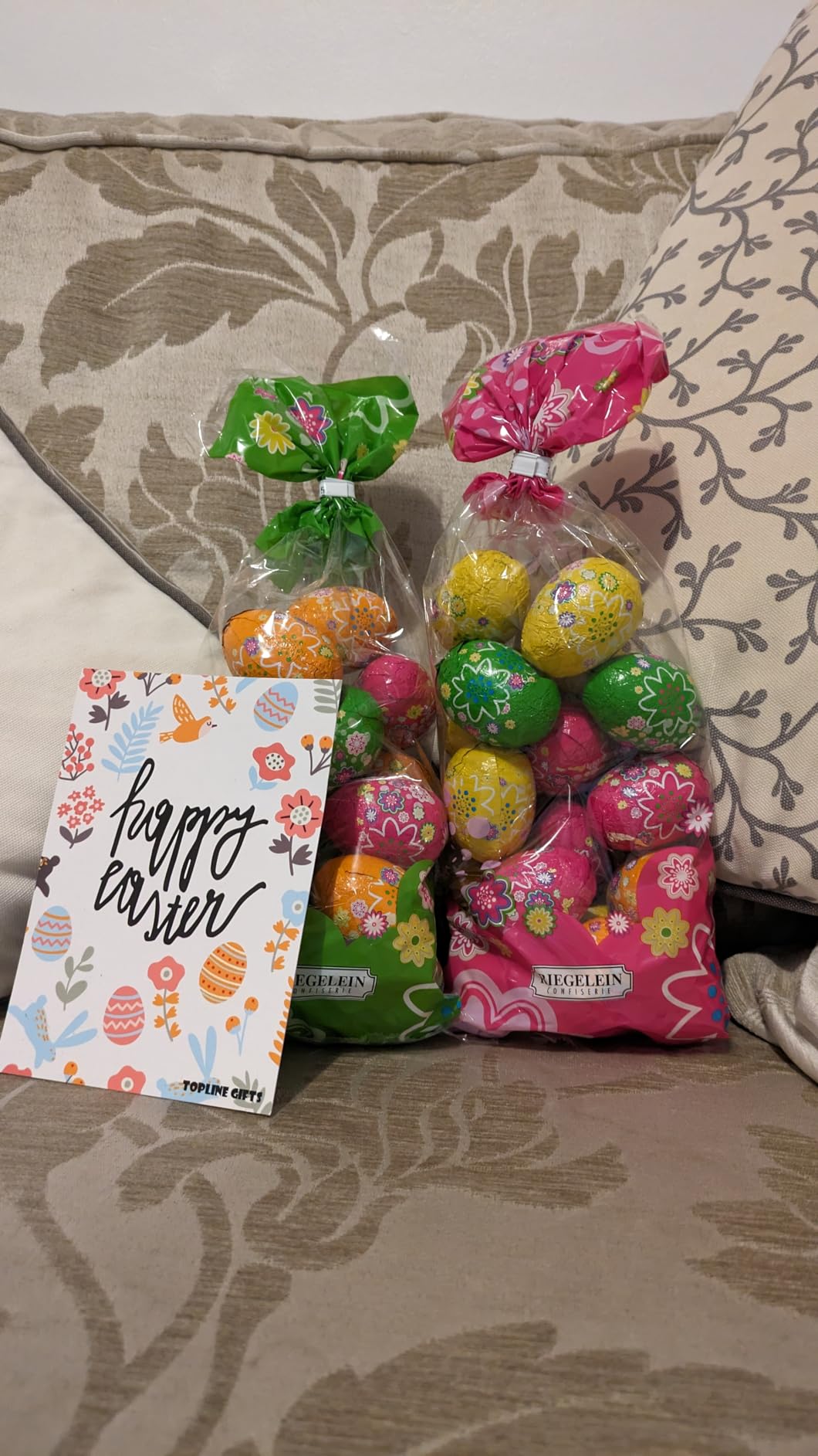 Milk Chocolate Easter Mini Eggs - Pack of 2 x 300g Riegelein Spring ...