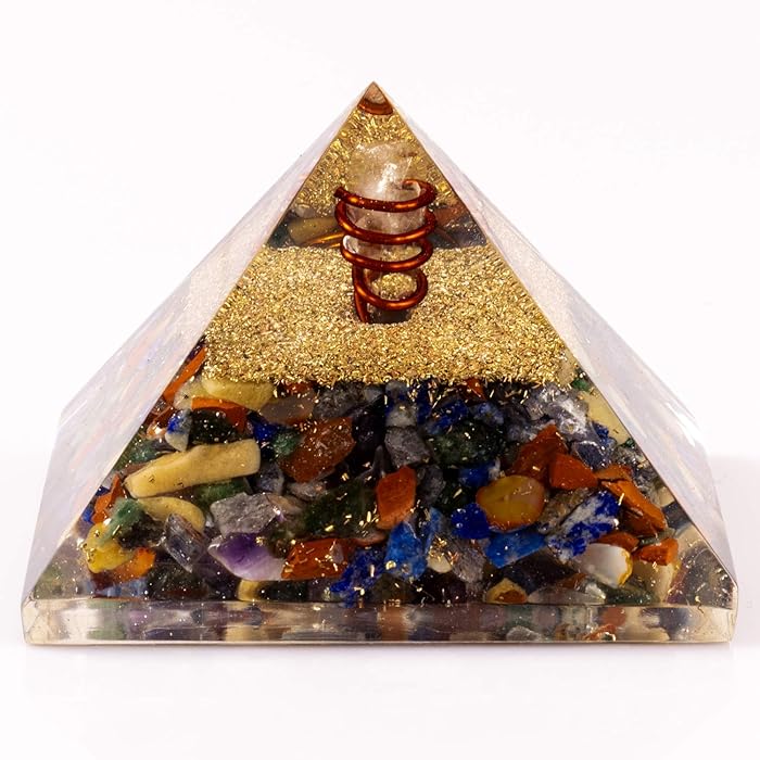 Buy Divine Magic Crystal Pyramids for Healing Energy Generator Orgone ...