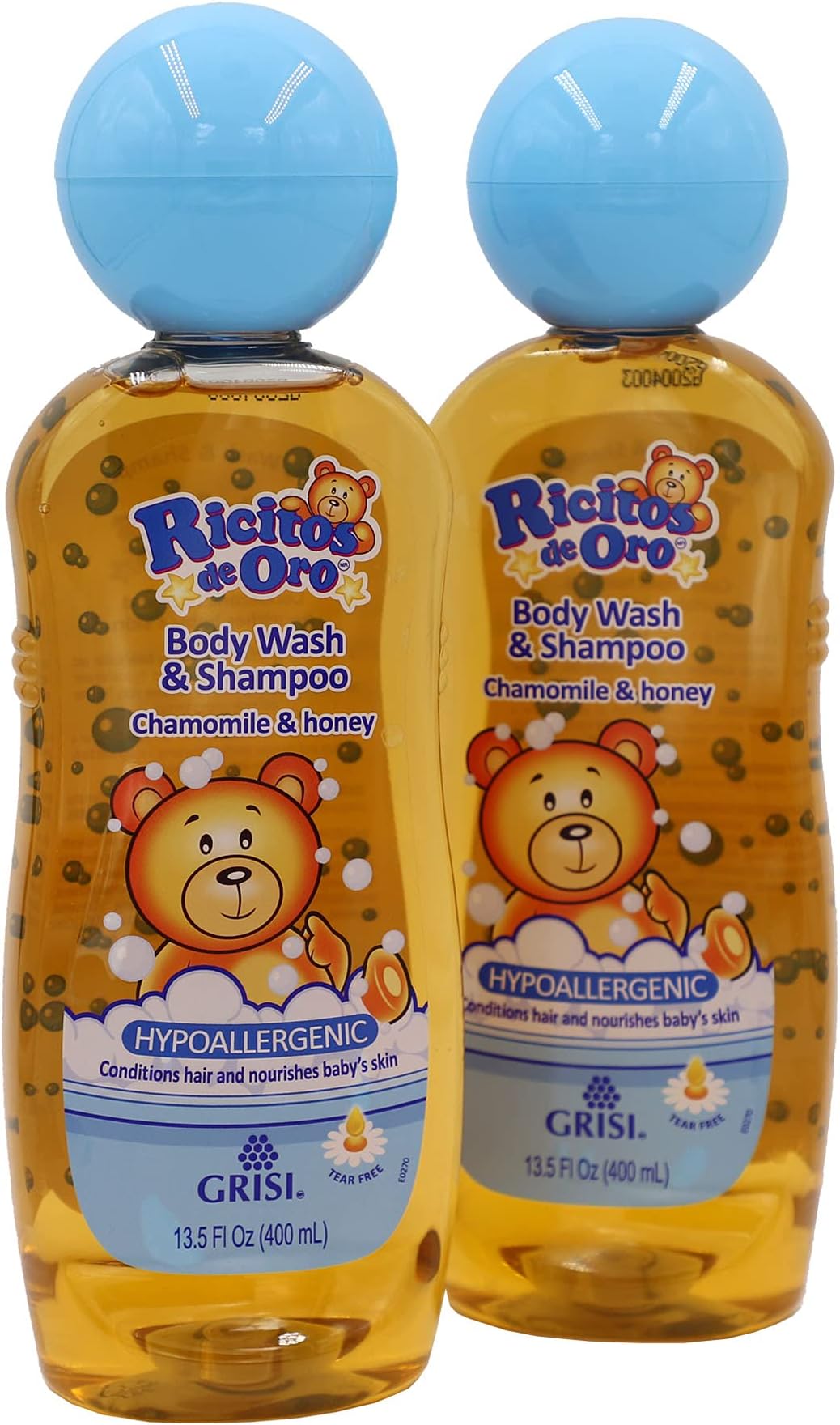 Amazon.com : Ricitos De Oro Honey Bee Shampoo 13.5 oz - Champu Miel ...