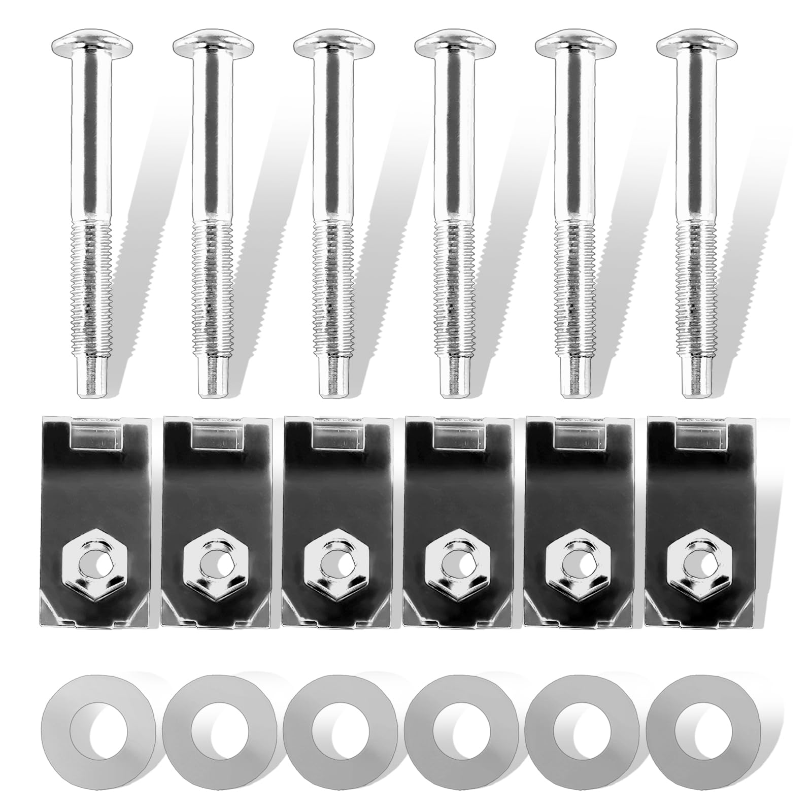 Snapklik.com : Truck Bed Mounting Bolt Nut Hardware Kit Compatible