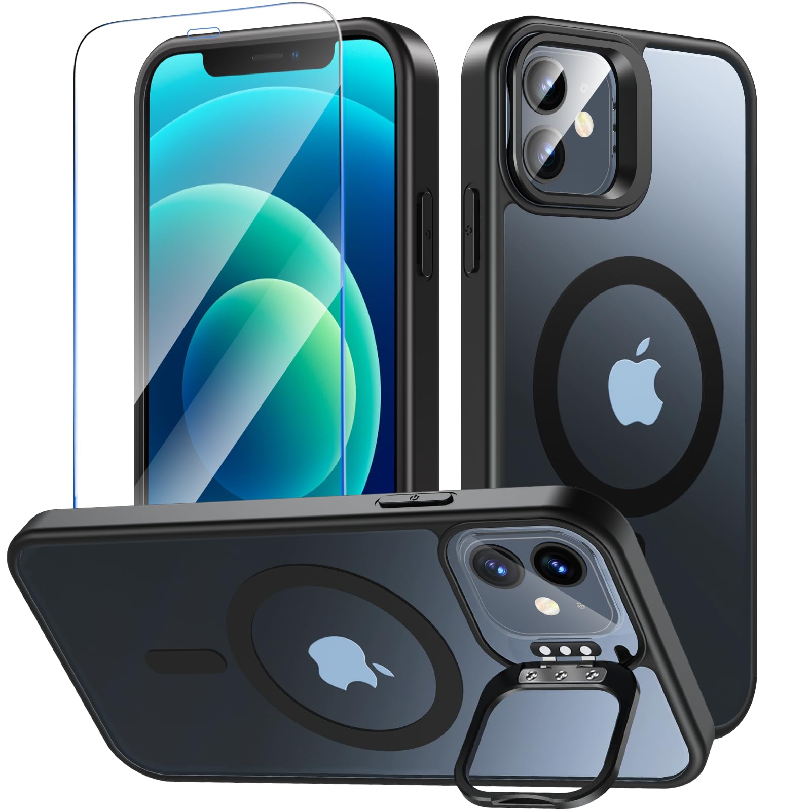 Amazon.com: Fin2feel Magnetic for iPhone 12/iPhone 12 Pro Case with ...