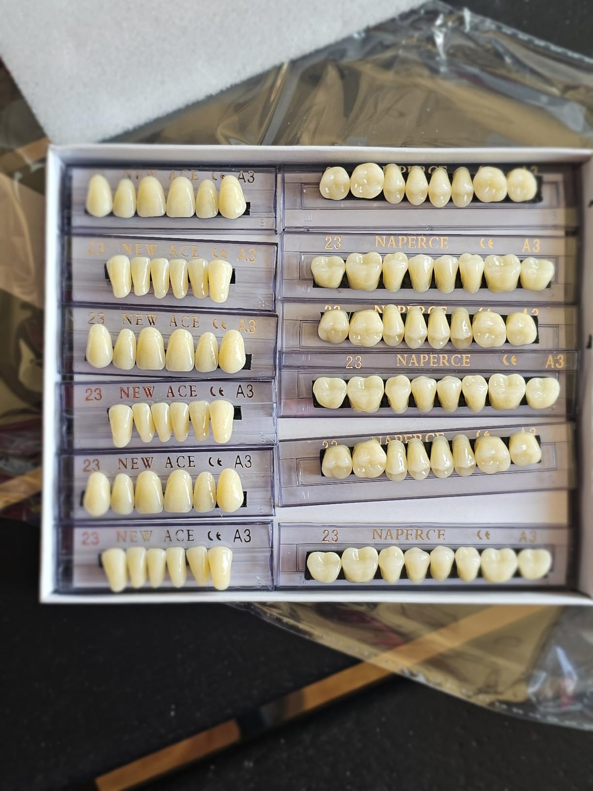 $3/mo - Finance False Teeth Fake Teeth Acrylic Resin Teeth, 168pcs ...