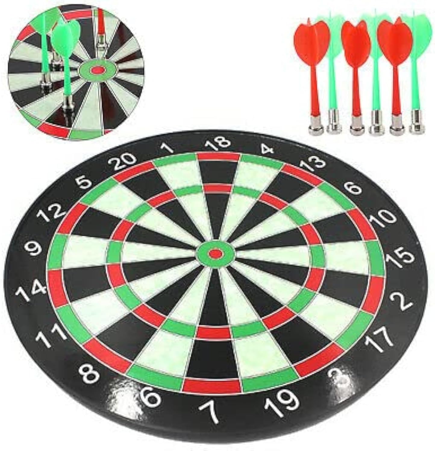 ORiTi Professional Magnetic Dart Board Set with 6pcs Magnetic Darts ...