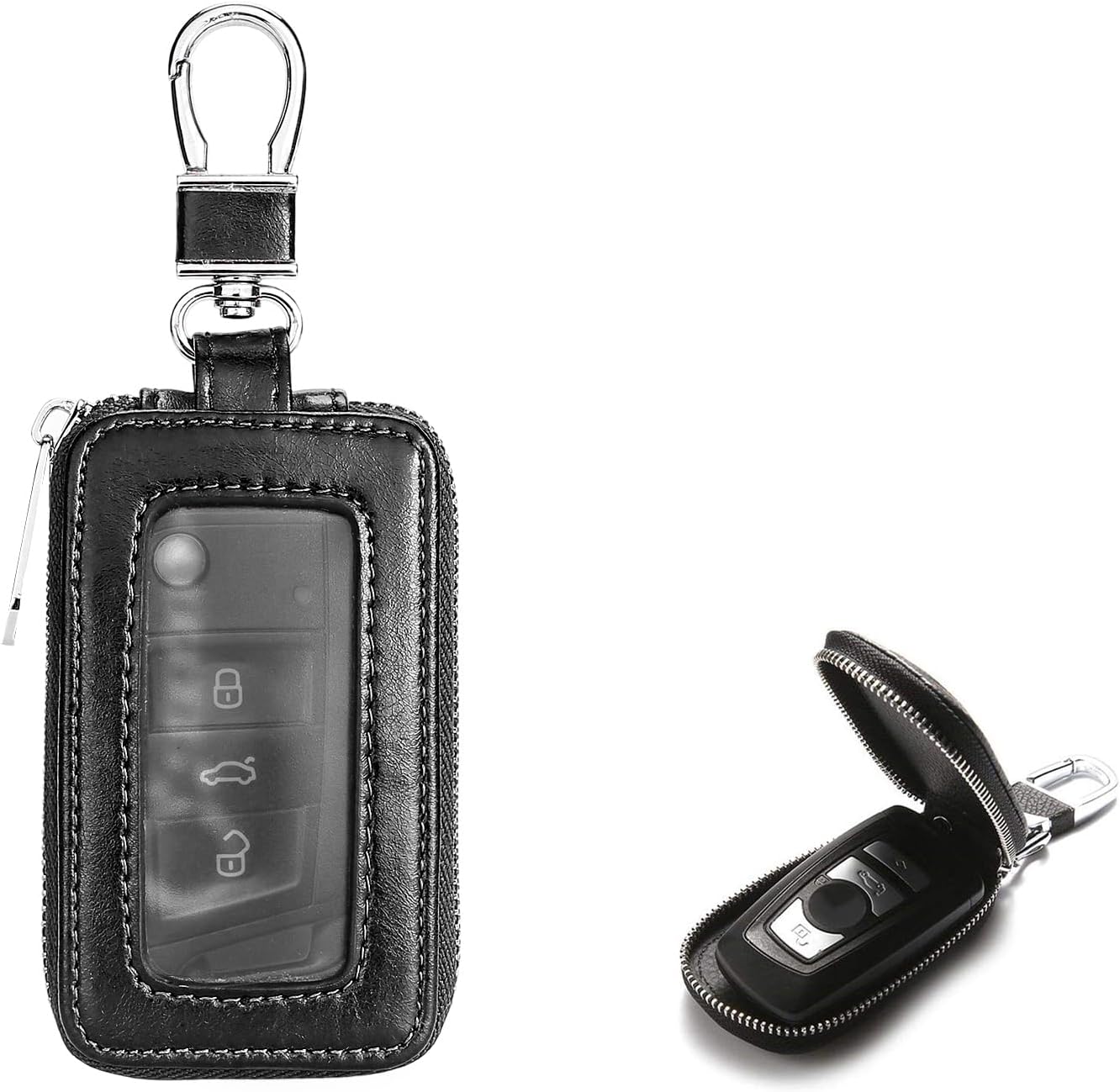 Amazon.com: DXNQ Car Key Fob Case, Car Smart Key Fob Cover with Lanyard ...