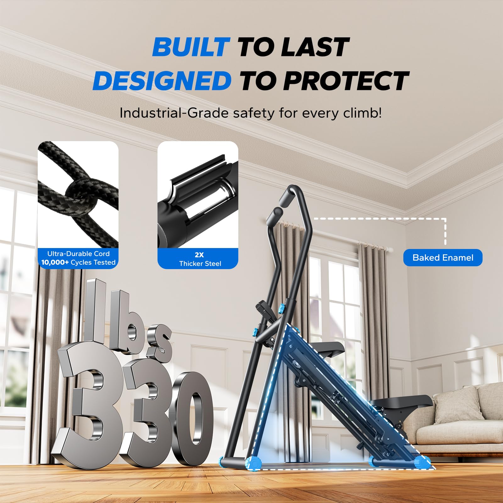Snapklik.com : MERACH Stair Stepper Pro-3-Level Resistance Stairmaster ...