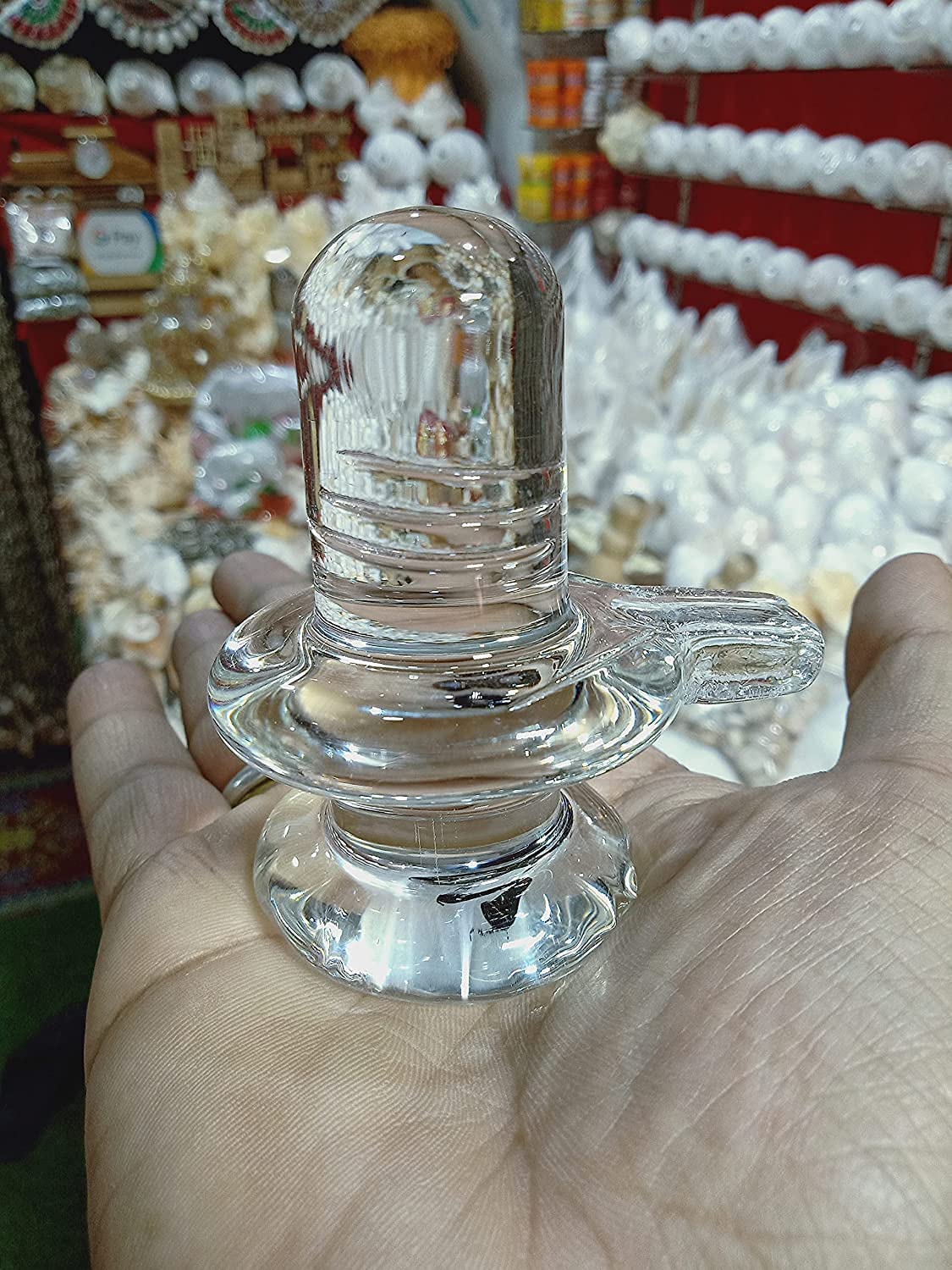 Buy Shiva Ling Lingam Shivling Statue for Hindu Puja Shaligram Shiva ...