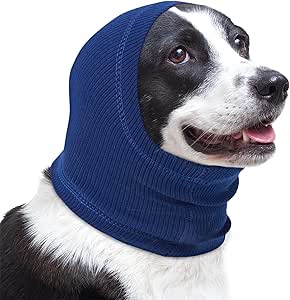 Lelepet Dog Snood Ear Protector, Dog Ear Cover for Anxiety Relief ...