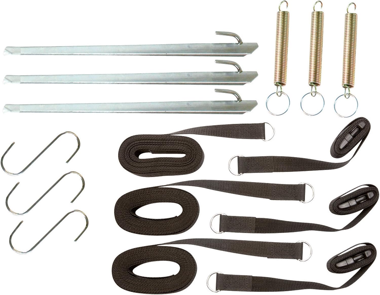 Bo-Camp - Storm line set - 3 pieces - 5 meter Bo-Camp - Storm line set ...