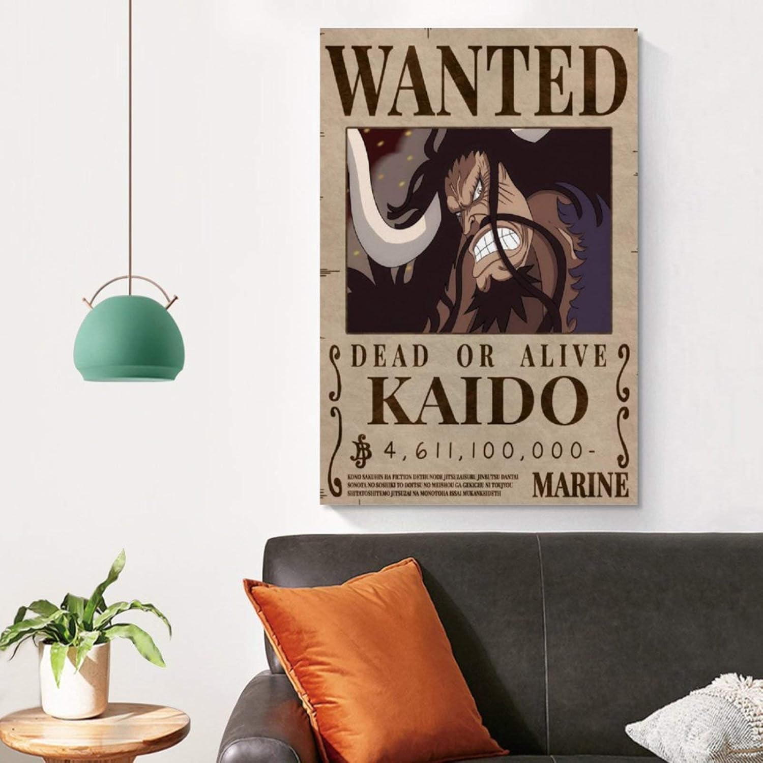 One Piece Kaido Bounty Wanted Poster sold by Simona Ceccarelli | SKU ...