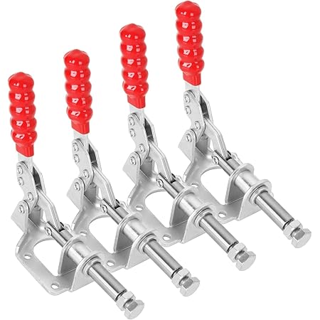 Amazon.com: 4 PCS 6 inch Adjustable Toggle Clamp, GH-302F Quick Release ...