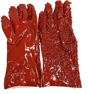 Binford Red Sewer Glove Pair - Rough PVC Plumbing: Amazon.com: Tools ...