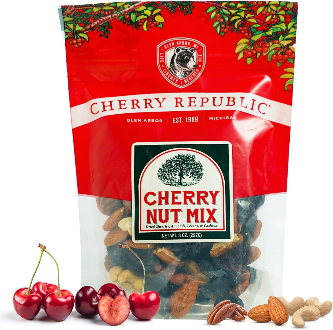 Amazon.com: Cherry Republic Cherry Nut Mix - Nutrition-rich Trail Mix ...