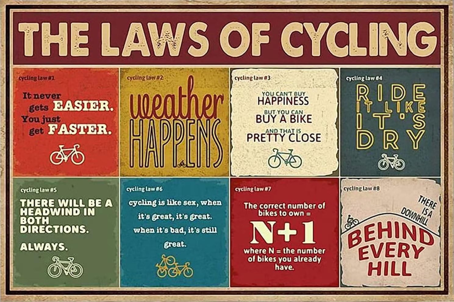 Amazon.com: Bicycle 1000 Piece Jigsaw Puzzle for Adults The Laws of ...