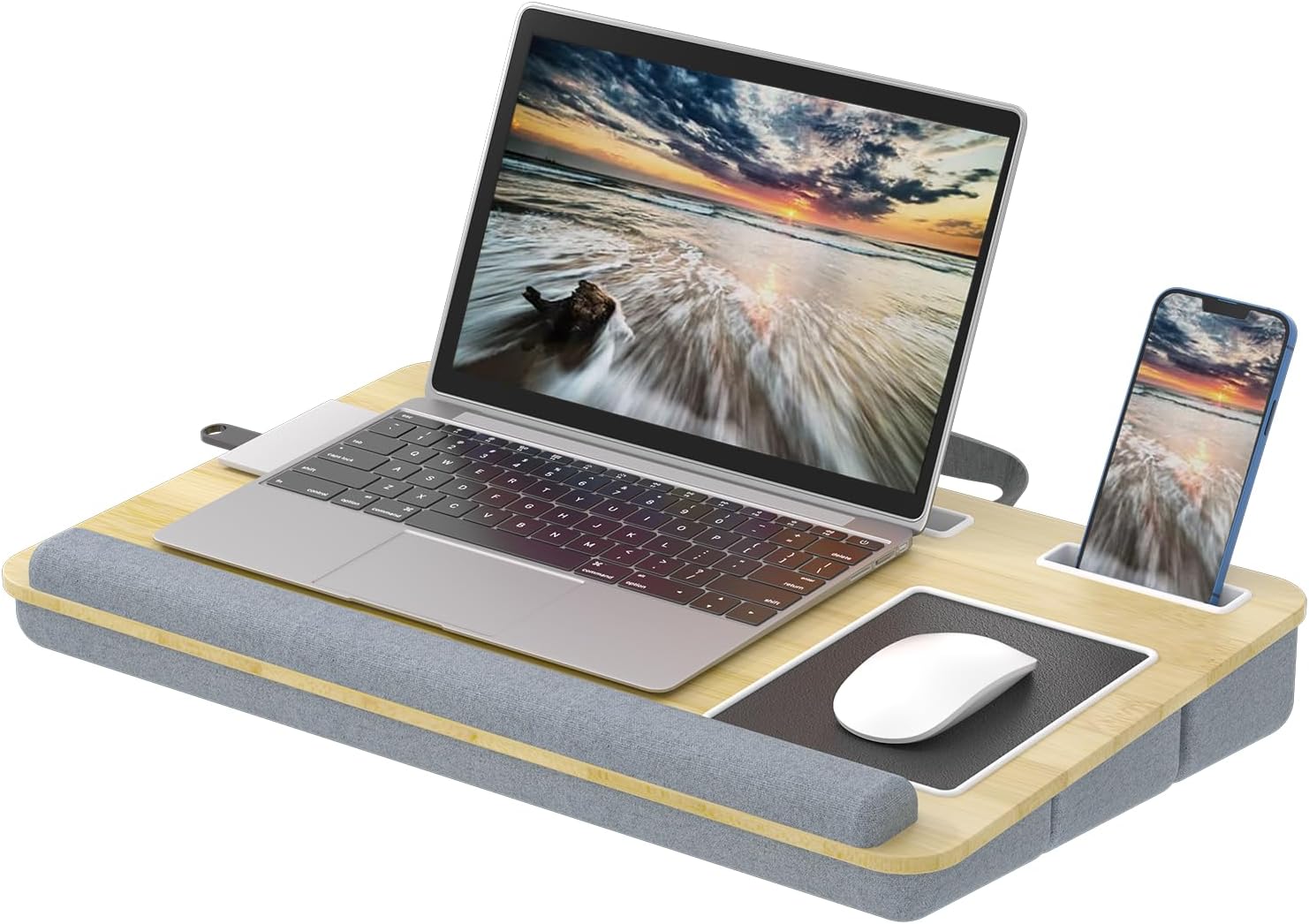 HUANUO Plateau pour Ordinateur Portable avec Coussin, Tapis de Souris ...