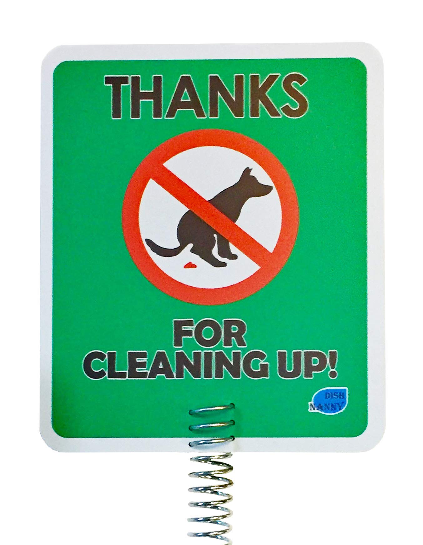 Buy New & Improved - Dog Poop Sign Disposal | Thanks for Cleaning Up ...