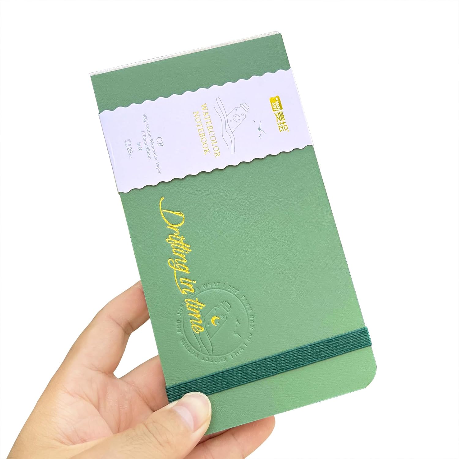 Amazon.com: Portable Watercolor Sketchbook, Fine-Grained 300gsm ...
