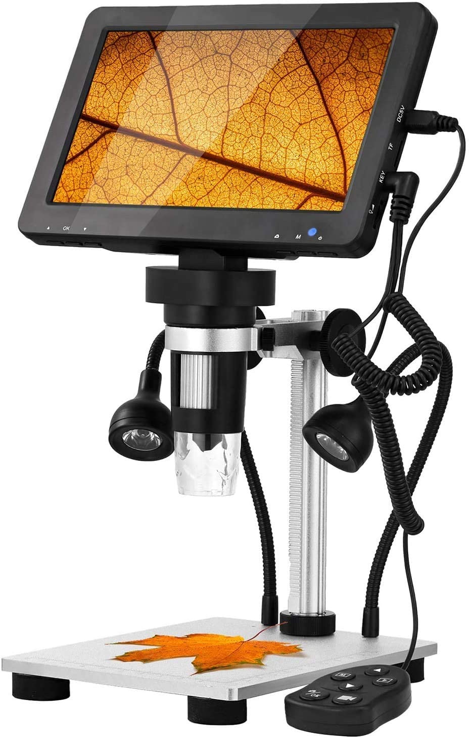 atdaraz 7 inch LCD Digital USB Microscope, 12MP 1-1200X Magnification ...