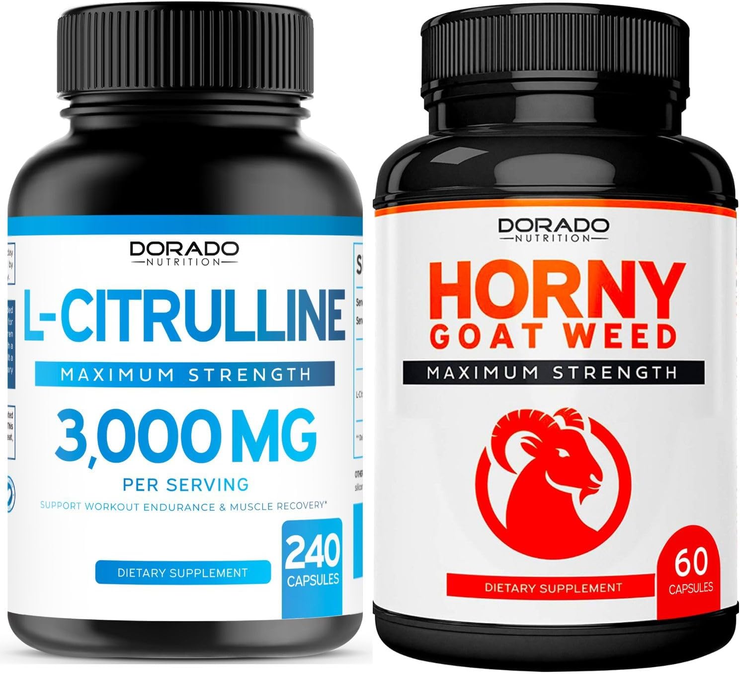 Amazon.com: DORADO NUTRITION L Citrulline 3000mg Supplement (240 ...