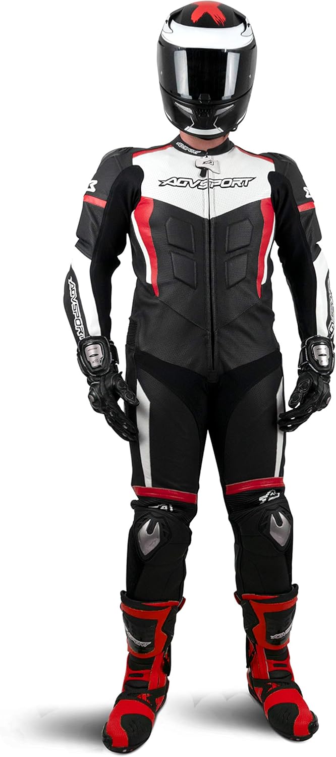 Monza – Traje de moto de cuerpo completo para hombre – Ventilación ...