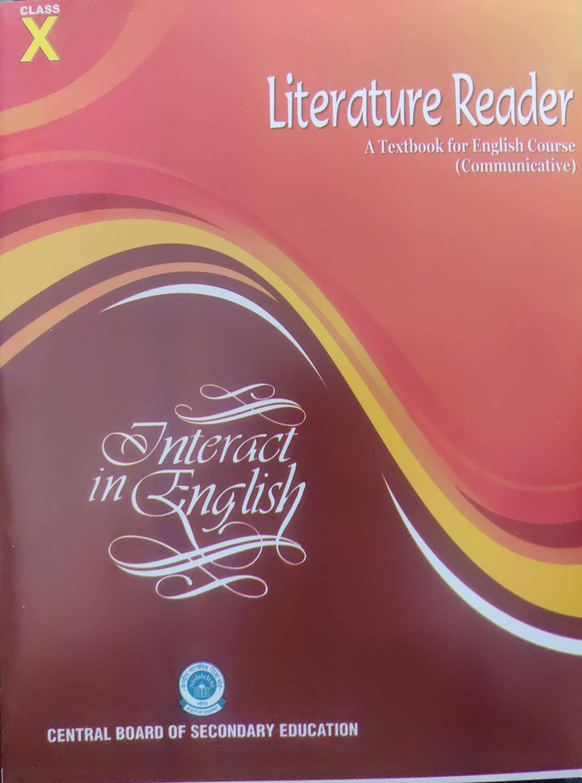 Literature Reader Class 10 Interact in English : Amazon.in: Books