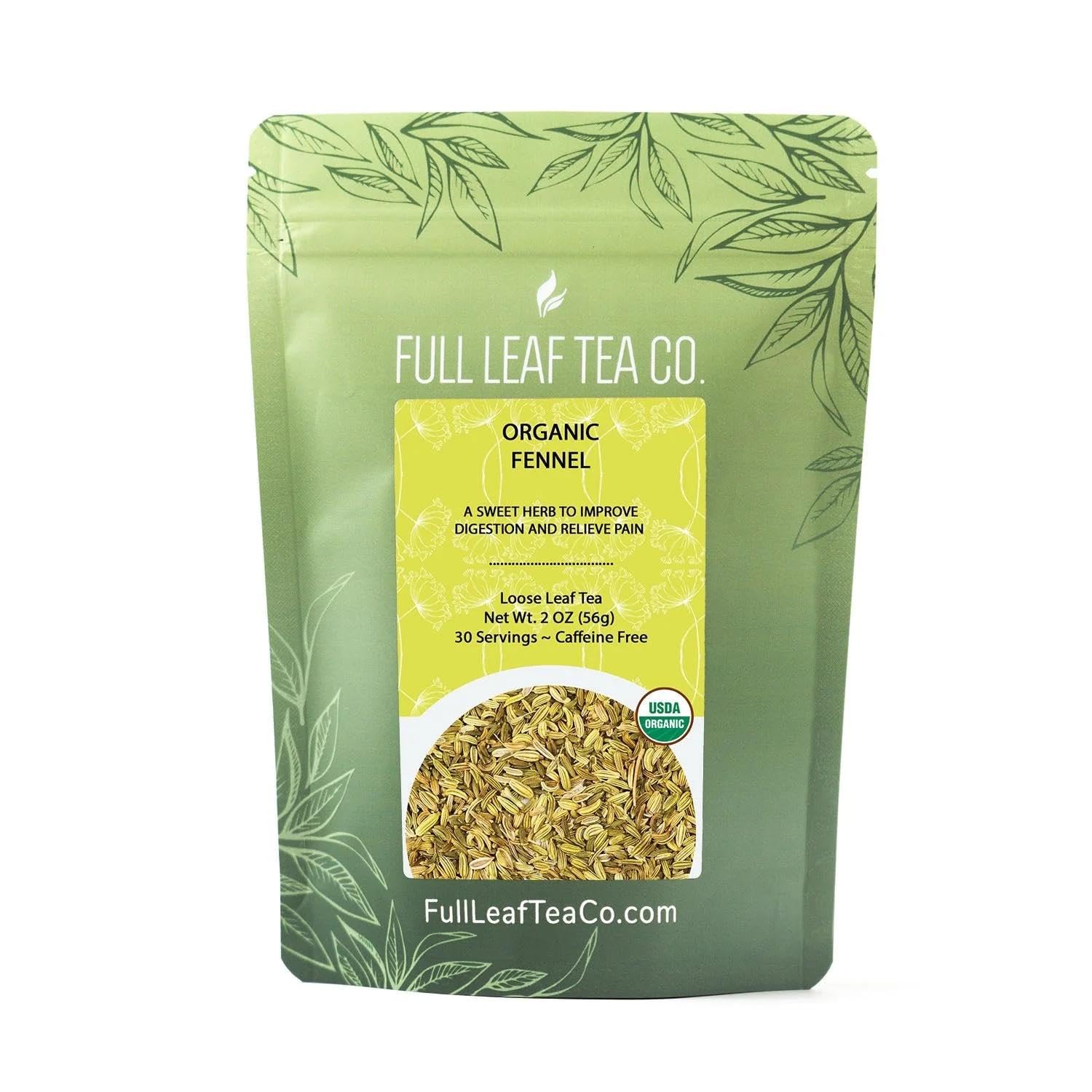 Amazon.com : Organic Fennel - 2 oz Bag (approx. 30 servings) | Full ...