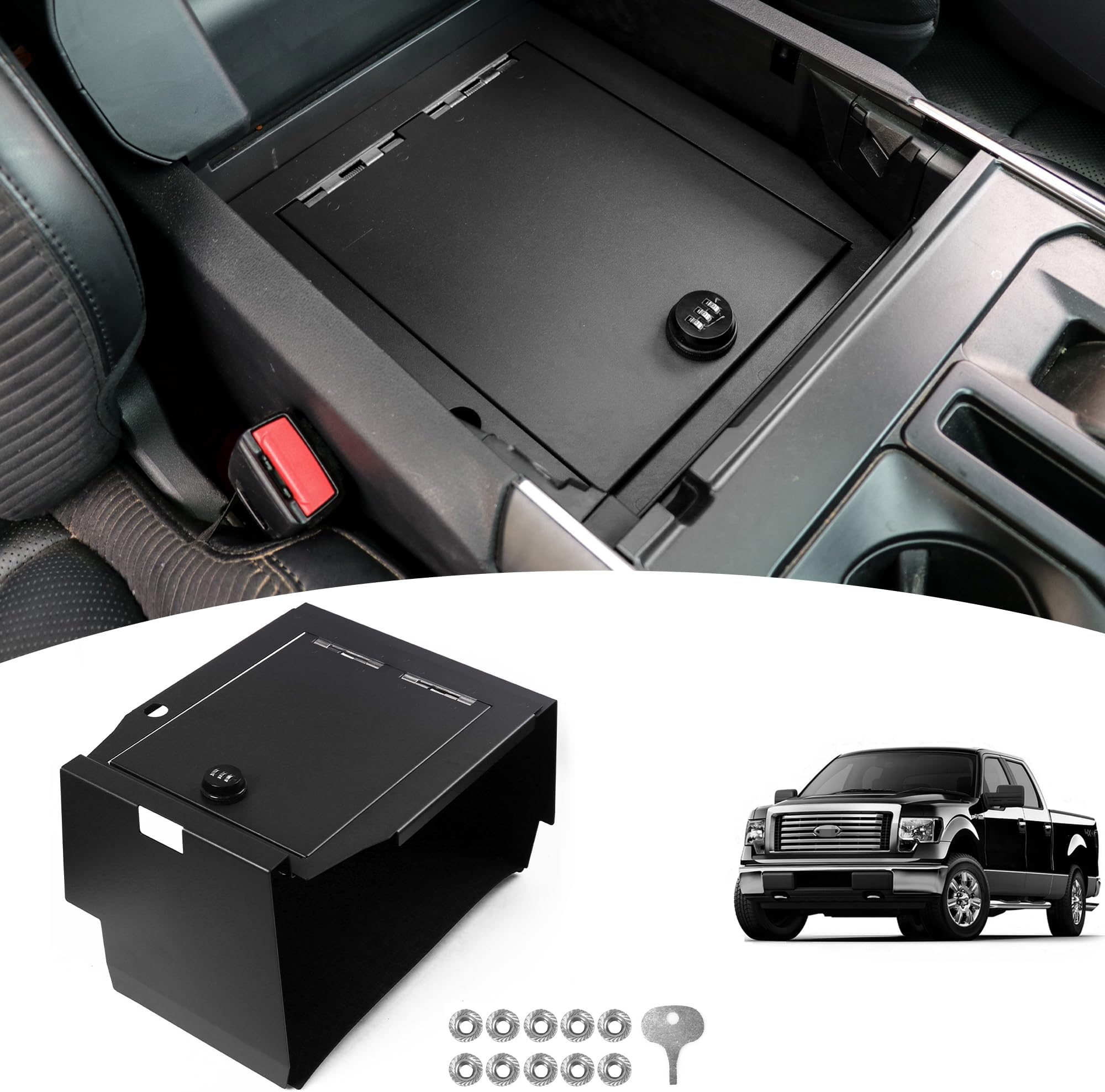 Amazon.com: Lock'er Down Console Safe with 4 Digit Combo, Keep Personal ...